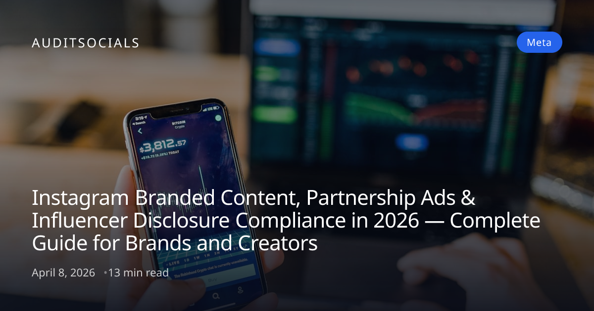 Instagram Branded Content & Partnership Ads 2026: Rules